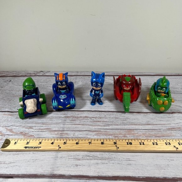 PJ Masks | Toys | Pj Masks Toys Lot Figures With Vehicles Mini Cars ...